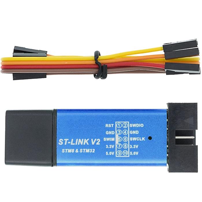 Jual ST LINK STLINK ST-LINK V2 Mini STM8 STM32 Downloader Programmer - Kota Depok - Mechatron ...