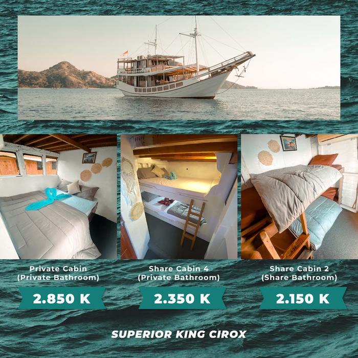 Jual open trip labuan bajo 3D2N King cirox phinisi - Kota Tangerang ...