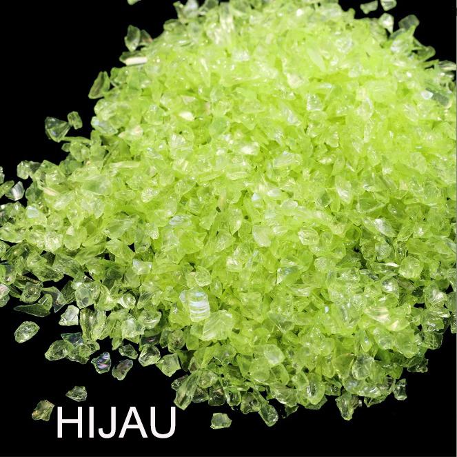 Jual Topping Batu Pecah Bening Transparan Kristal Stone Flakes Isi ...