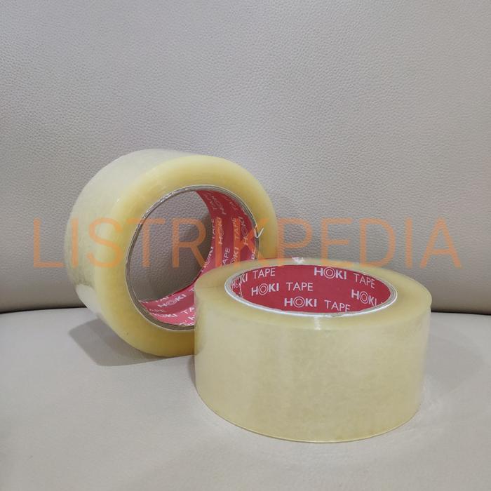 Jual LAKBAN / ISOLASI / SELOTIP BENING besar dan panjang. Uk. 48mm x ...