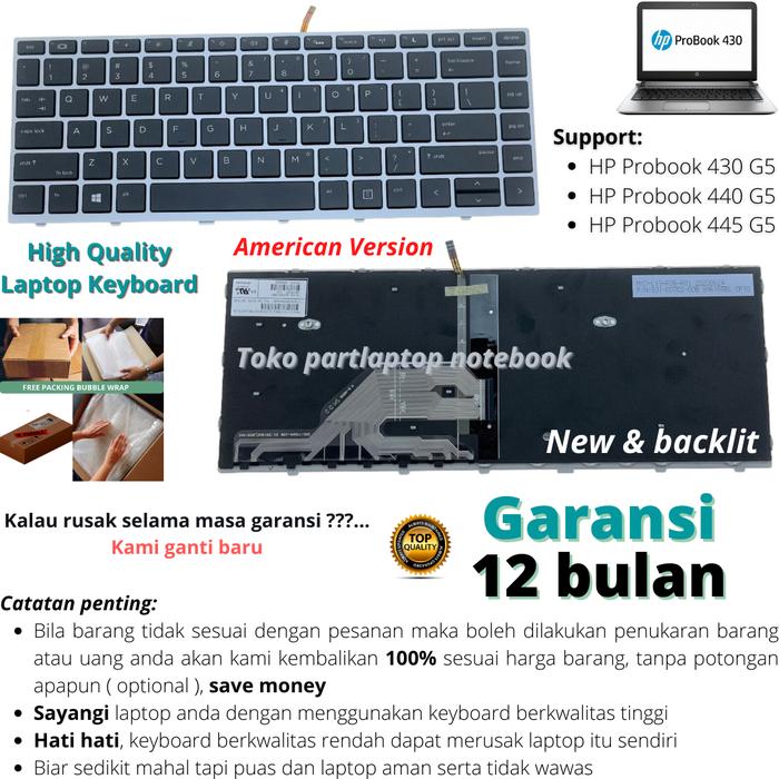 Jual Keyboard HP Probook 430 G5 440 G5 445 G5 new high quality ...