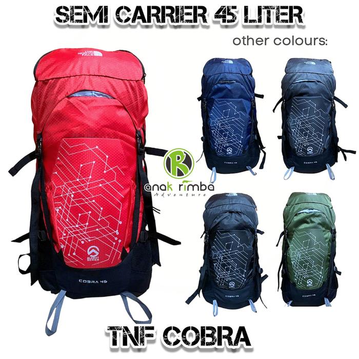 Jual SEMI CARRIER 45 LITER COBRA TAS CARRIER TNF LOKAL TAS GUNUNG ...