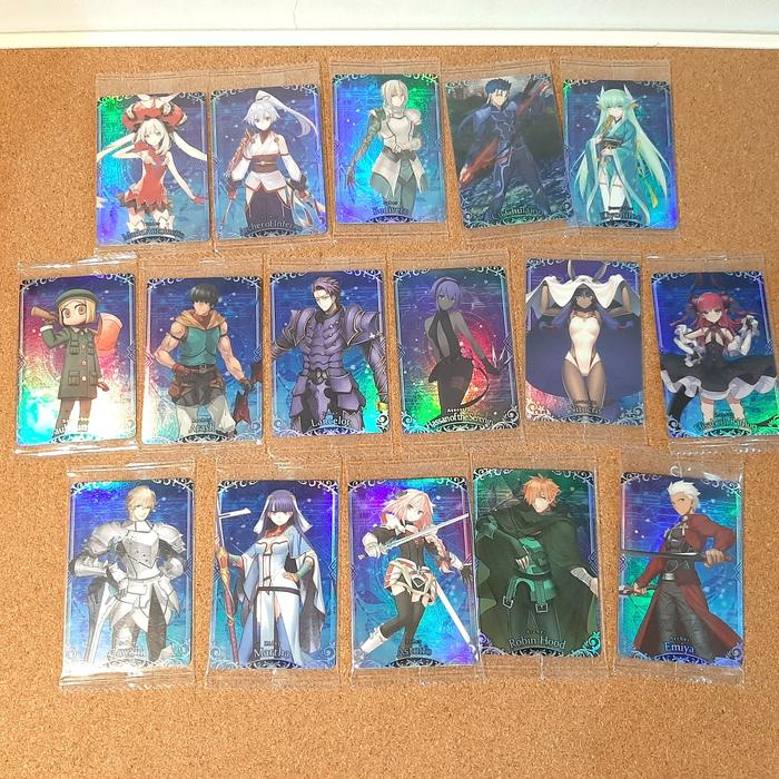 Jual Kartu FGO Wafer Card Fate/Grand Order 4 Star Servants Silver Holo ...