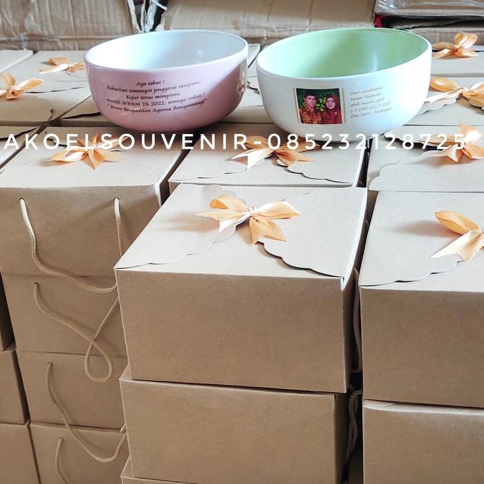 Jual Souvenir mangkok kaibon Decal packing box - Kota Surabaya ...