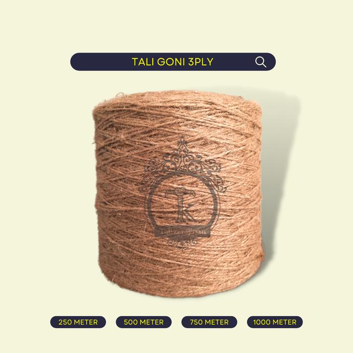 Jual Tali Goni Kecil 3ply 3mm 250 meter - TABUNG - Kota Yogyakarta ...