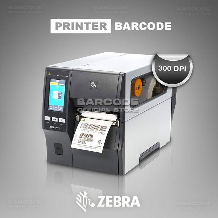 Promo PRINTER ZEBRA ZT411 / ZT-411 USB PORT RESOLUSI 300 DPI BARCODE ...