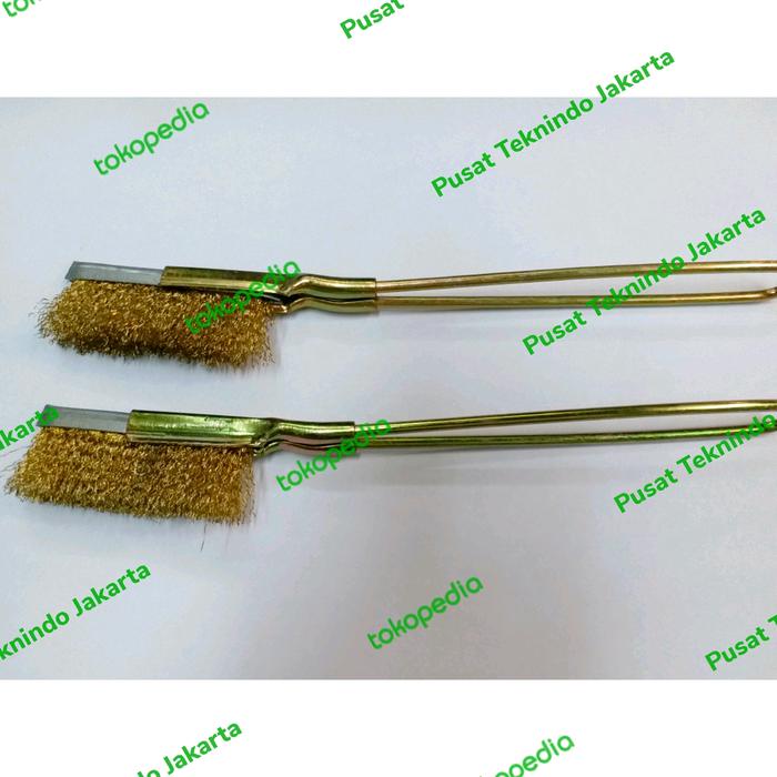 Jual SIKAT GAGANG BESI KAWAT KUNINGAN LURUS HI-12 UNIVERSAL HAND BRUSH ...