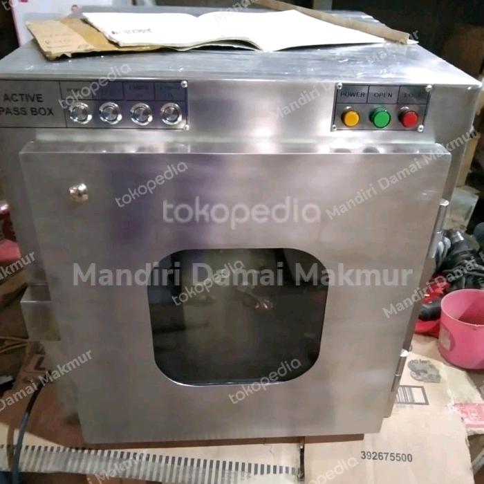 Jual Passbox BSL Pass Box Laboratorium Medis Stainless Interlock ...