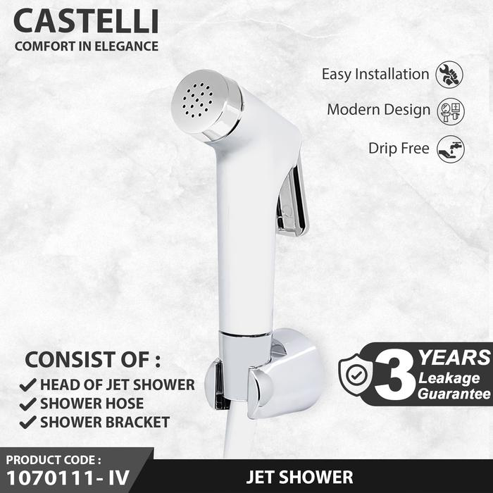 Promo CASTELLI Shower Toilet Bidet Cebok JET SHOWER IVORY 1070111 ...