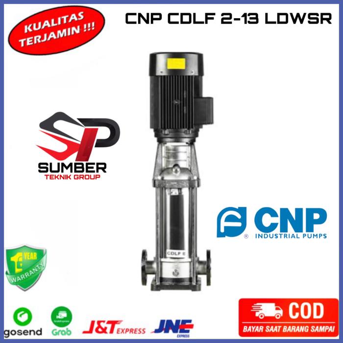 Jual POMPA CNP CDLF 2-13 1PHASE 220V CDLF2-LDWSR - Jakarta Barat - sumber teknik pompa | Tokopedia
