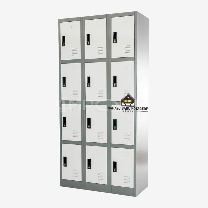 Jual Loker Besi 12 kotak Locker Besi 12 Pintu Import - Kota Yogyakarta ...