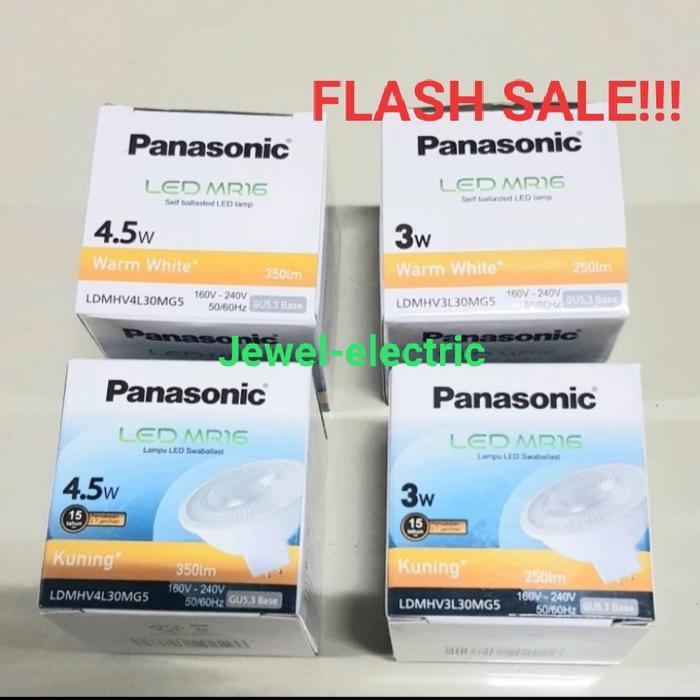 Jual Lampu Halogen LED SPOTLIGHT MR16 3W 220V Panasonic - Jakarta Pusat ...