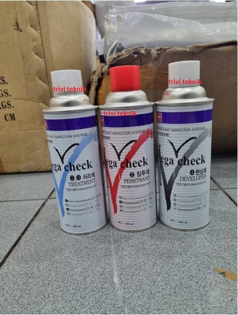 Jual mega check dye penetrant inspection ndt nabakem,pendeteksi ...