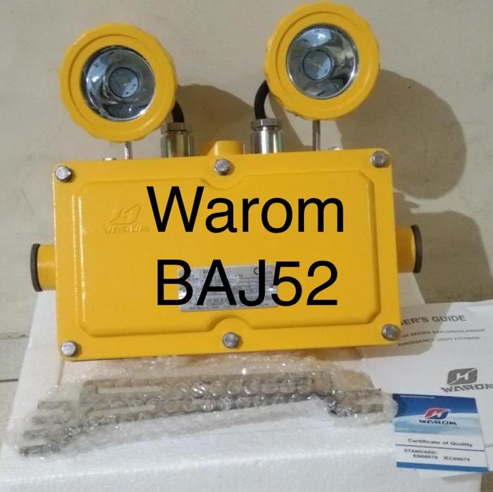Jual Explosion proof emergency light LED BAJ52 Warom - Jakarta Utara - V&W Electric | Tokopedia
