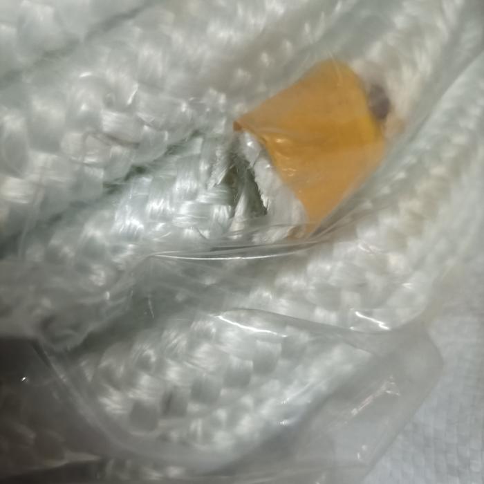 Jual CERAMIC FIBER ROUND ROPE, 25mm x 5kilo CERAWIL 2300, WITH SS WIRE ...