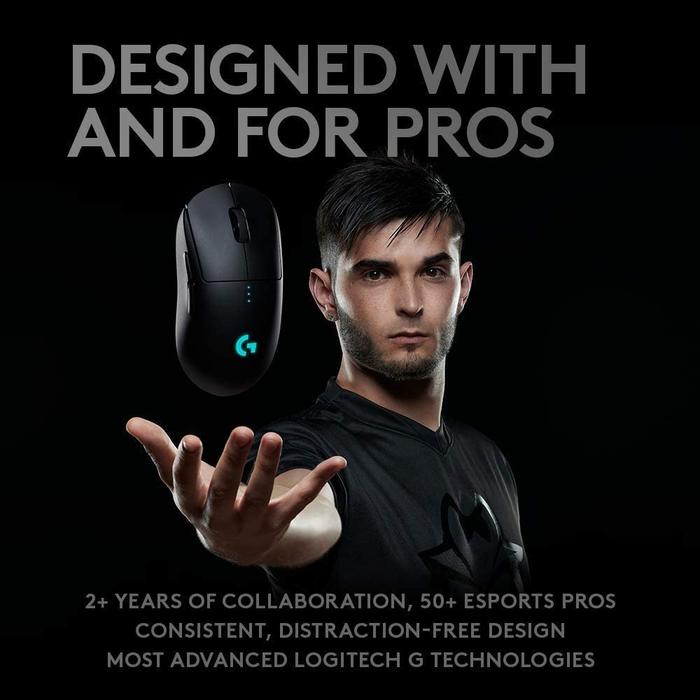 Jual Logitech G PRO X SUPERLIGHT Mouse Gaming Wireless E-Sports Black ...
