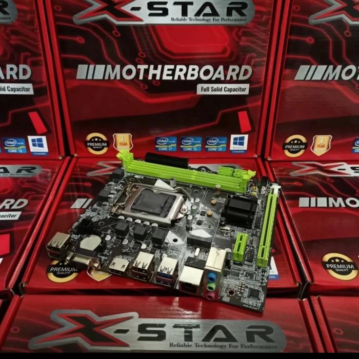 Jual MOTHERBOARD H61 INTEL LGA 1155 XSTAR H61M - Kota Bandung - A_kusnandar | Tokopedia