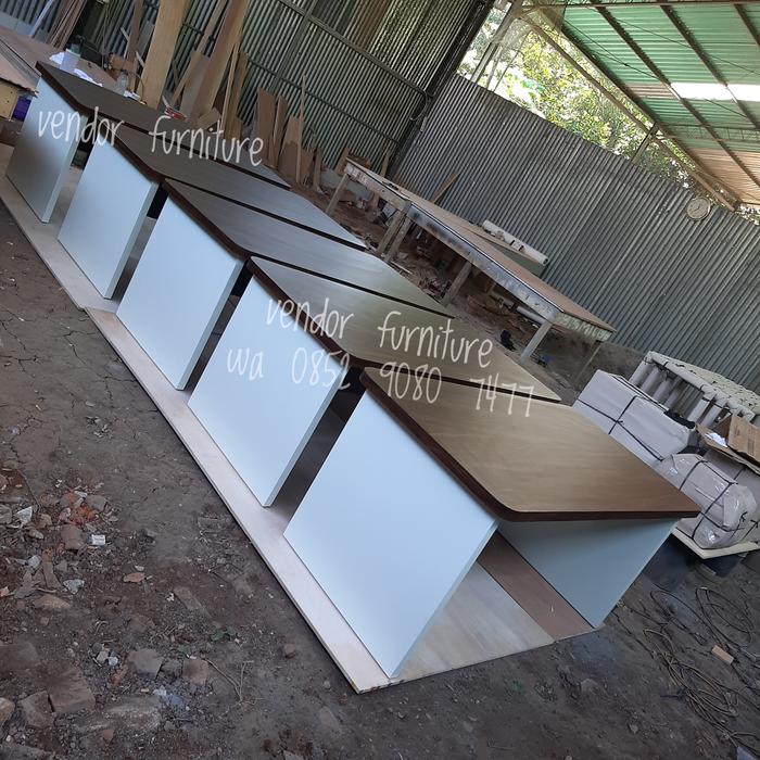 Jual CUSTOM | Desk Office Table Industrial Meja HPL Interior Home - Kab ...
