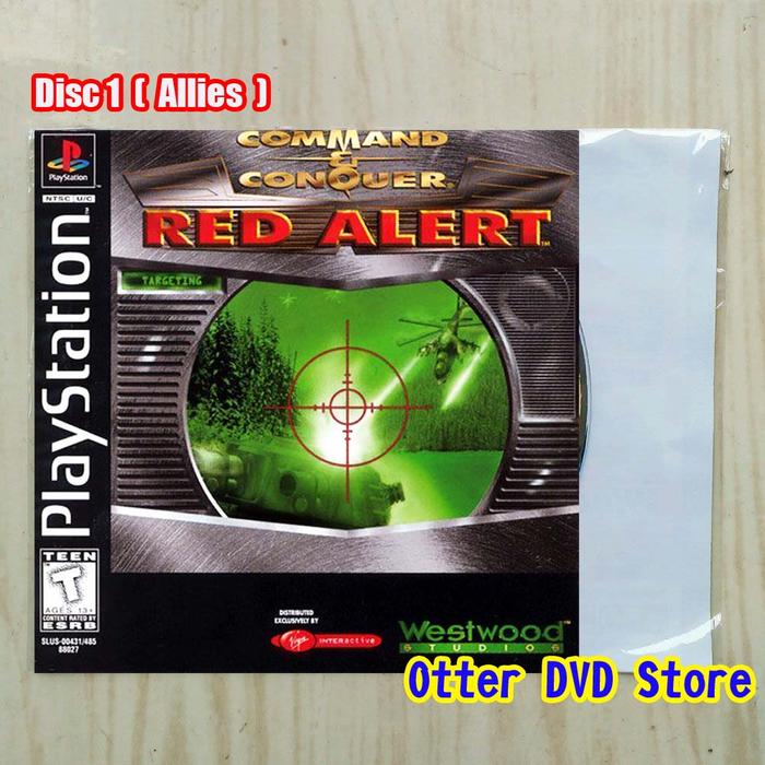 Jual Kaset CD Ps1 Ps 1 Command And Conquer - Red Alert - Disc 1 ...