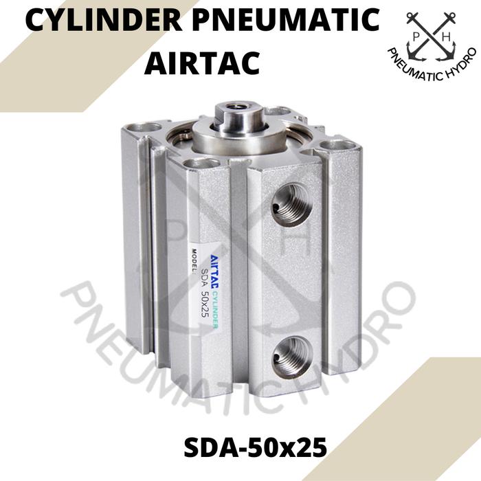 Jual COMPACT CYLINDER PNEUMATIC AIRTAC SDA-50X25 (DRAT DALAM) - Jakarta ...