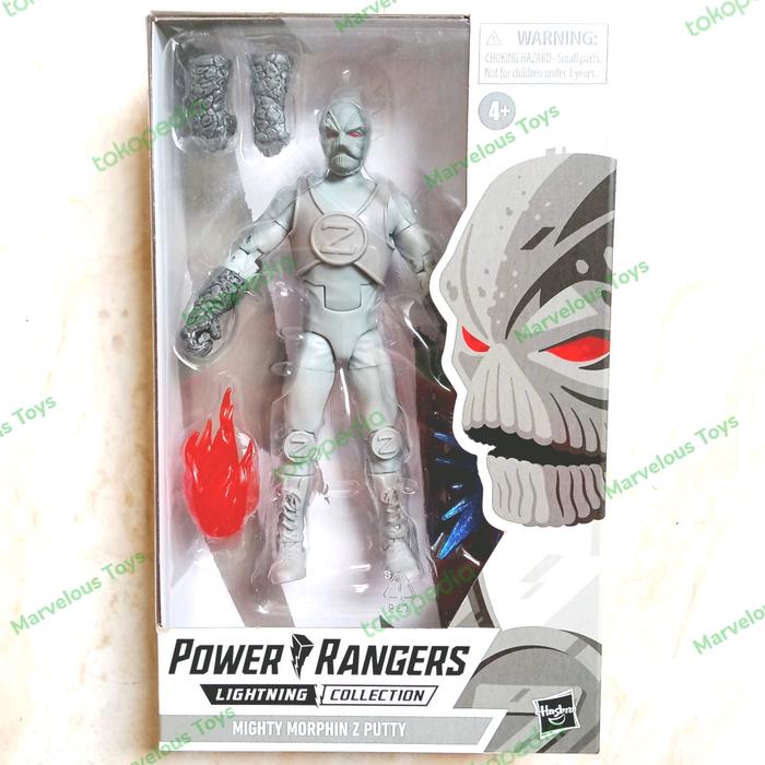 Jual power rangers lightning collection mighty morphin z putty patrol ...