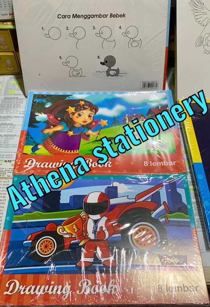 Jual Buku Gambar A4 FORTE - 1PACK (10buku) - Jakarta Barat - Athena ...