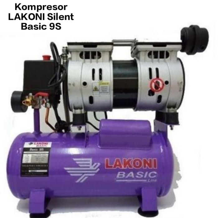 Jual Basic 9S LAKONI Kompresor Tanpa Oli Compressor Oilles 3/4 HP ...
