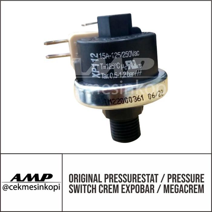 Jual Original Pressurestat / Pressure Switch Crem Expobar / Megacrem ...