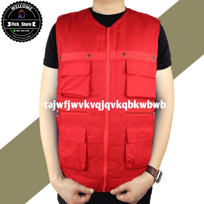 Jual Rompi lapangan rompi tactical rompi multifungsi rompi relawan ...