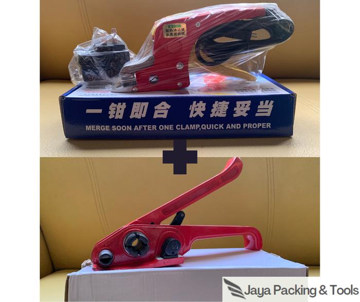 Jual HANDY STRAPPING TOOL ELECTRIC + PACKING STRAPPING TOOL TENSIONER ...
