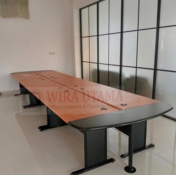 Jual Meja Meeting Minimalis / Meja Rapat Minimalis Kaki Besi 15-16 ...