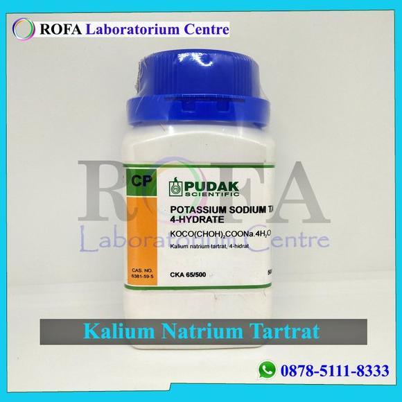 Jual Kalium Natrium Tartrat Tetrahidrat - NaKC4H4O6.4H2O 500 Gram - Kab ...