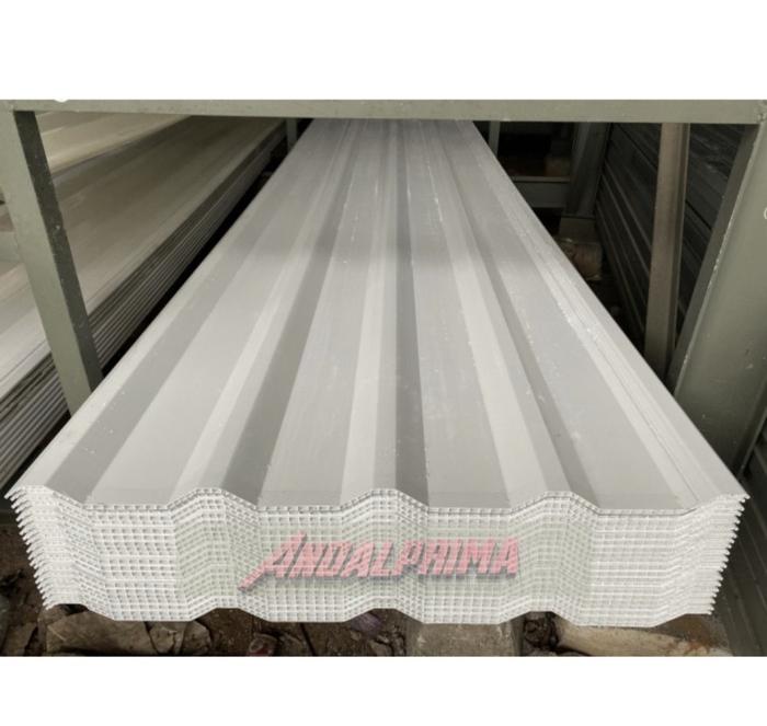 Jual Atap Rooftuff UPVC 870 - Biru tua dop, Harga per 0.5m - Kota ...