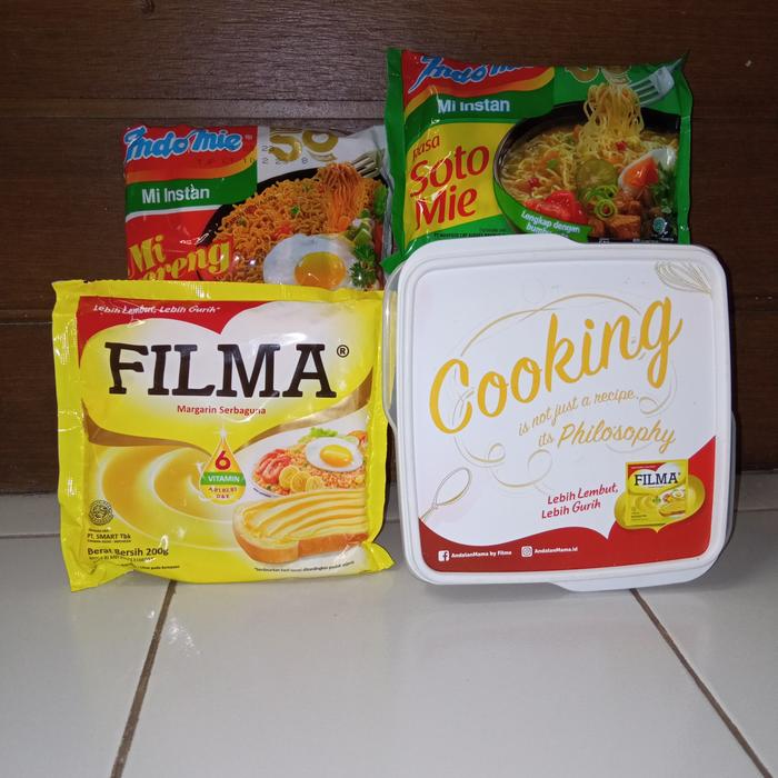 Jual Paket Mantap 8A Margarin, indomie goreng, indomie soto, lunch box ...