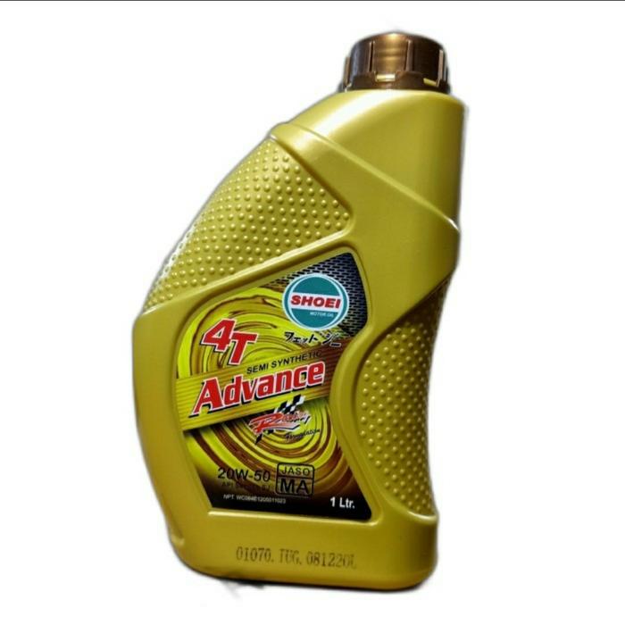 Jual Oli Mesin Motor SHOEI 4T Advance Sae 20w50/20W 50 Api SJ/Jaso MA 1L - Jakarta Utara - hanny ...