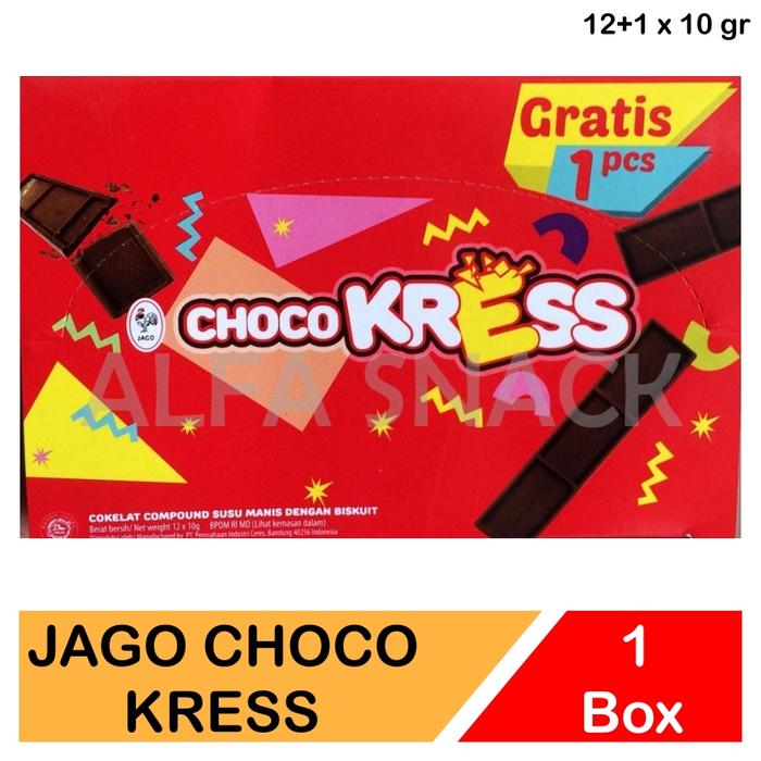 Jual Choco Kress Jago | Coklat Jadul Kemasan Box 13 x 10 gram - Kab ...