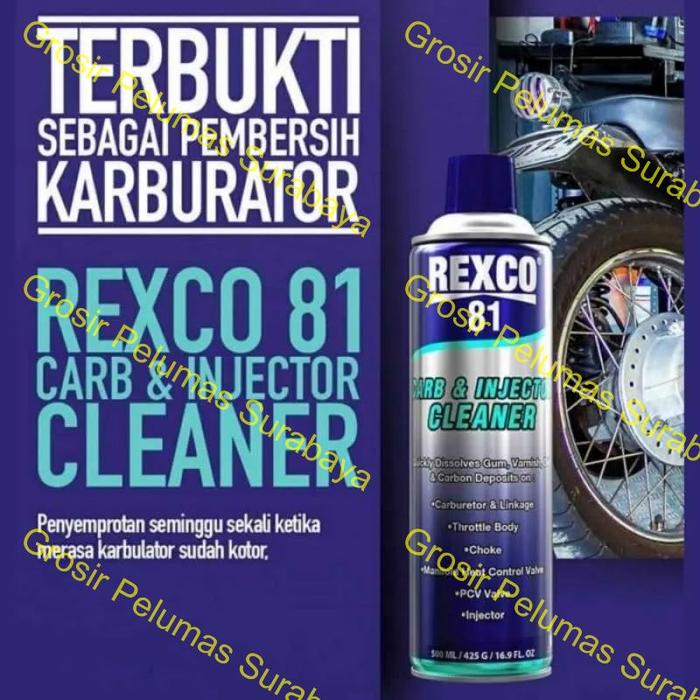 Jual 500ml Rexco 81 Carb & Injector Cleaner Throttle body - PRIMAX ...