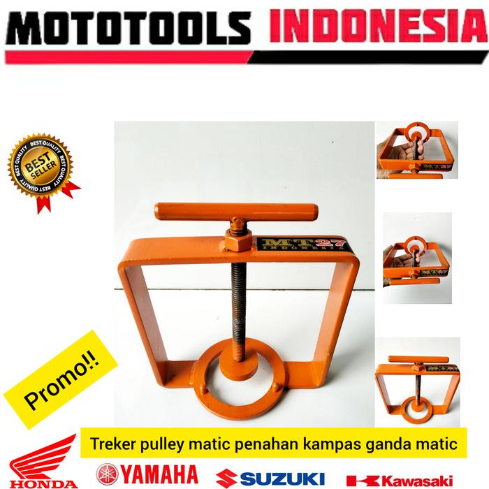 Jual kunci treker per cvt clutch spring compressor alat penahan per cvt - Kab. Cilacap ...