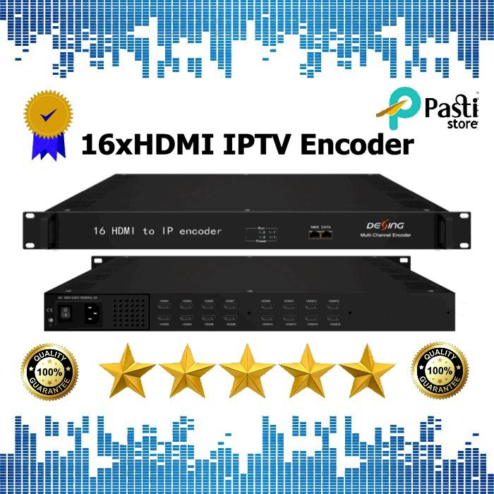 Jual DEXING NDS3236S 16ch HDMI to IP SPTS IPTV ENCODER - Kota Tangerang Selatan - PASTI-Online ...