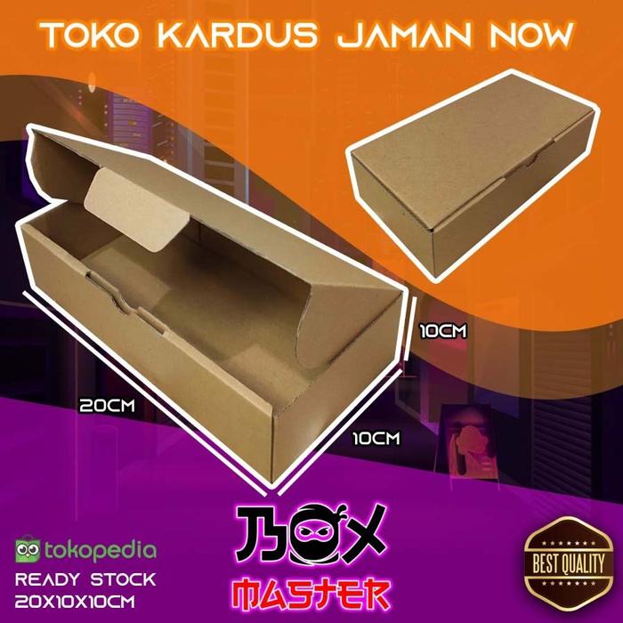 Jual Kardus Diecut UK 20x10x10 CM Box Packaging BARU Corrugated Die Cut ...