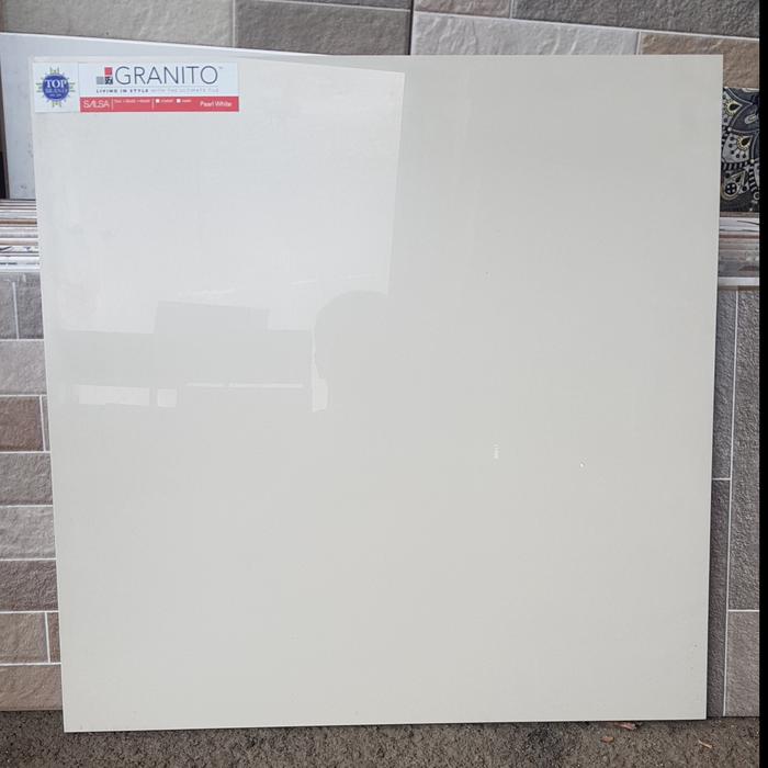 Jual Granit Lantai 60x60 Granito Crystal Pearl White KW1 - Kota ...