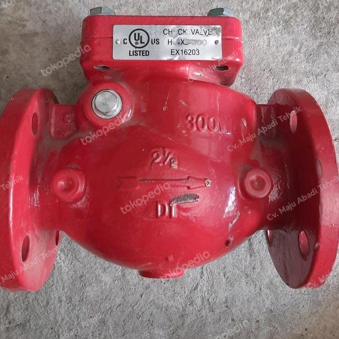 Jual CHECK VALVE UL/FM 300 PSI 21/2" INCH DN 65MM - Jakarta Pusat - Cv ...