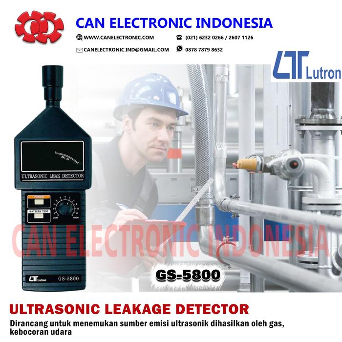 Jual Ultrasonic Leakage Detector Lutron GS-5800 (Tidak termasuk GS-400 ...
