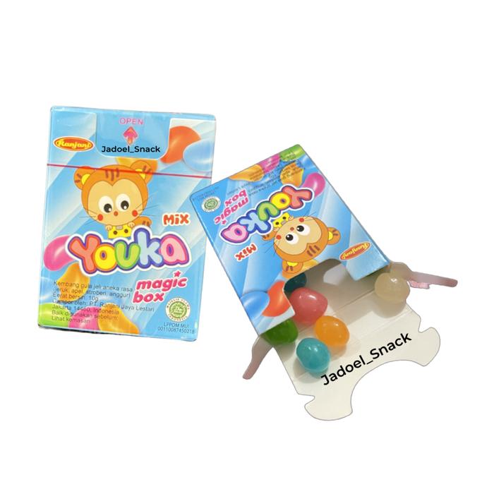 Promo Permen Youka Jelly Magic Bean Box Rasa Buah 10gr by Jadoelsnack ...