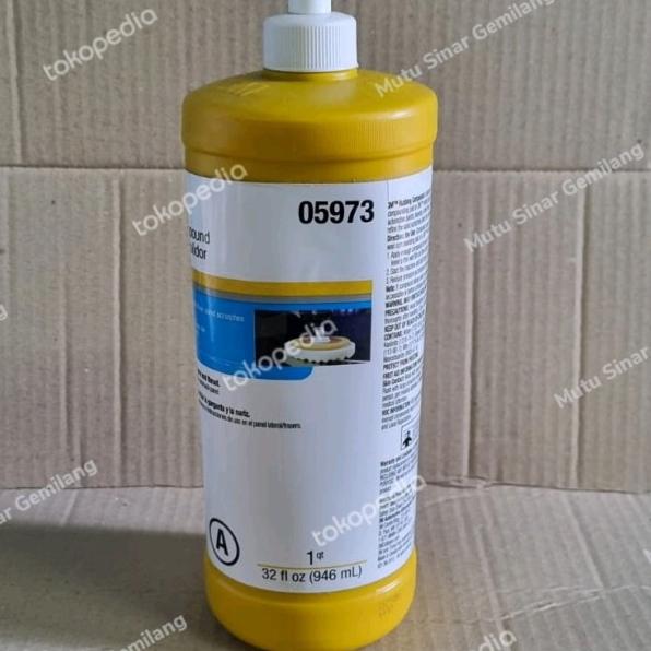 Jual 3M 05973 Rubbing Compound Compuesto Pulidor 32 fl Oz ( 946 mL ...