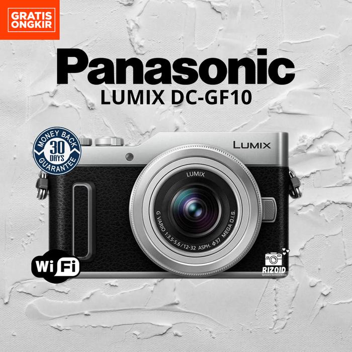 Jual Kamera Mirrorless Panasonic Lumix DC-GF10 & Lensa Kit Mulus Wifi ...