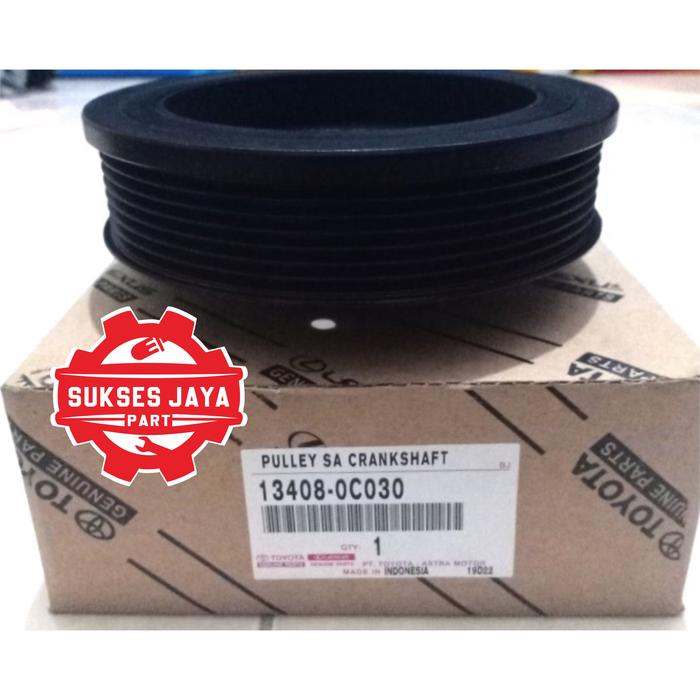 Jual Pulley Pully Crankshaft Kurk As Innova Lama bensin 13408-0C030 ...