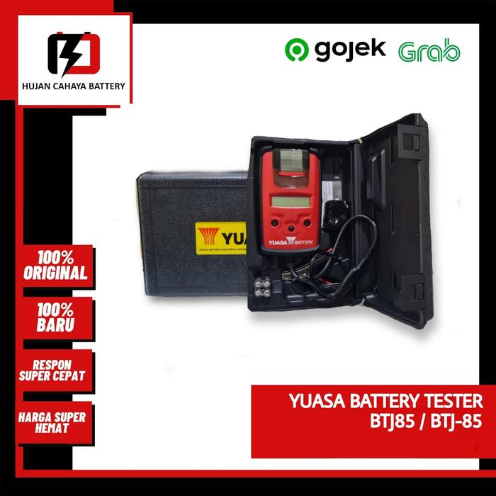 Jual YUASA DIGITAL BATTERY TESTER BTJ85 / BTJ-85 / CHARGING - Jakarta ...
