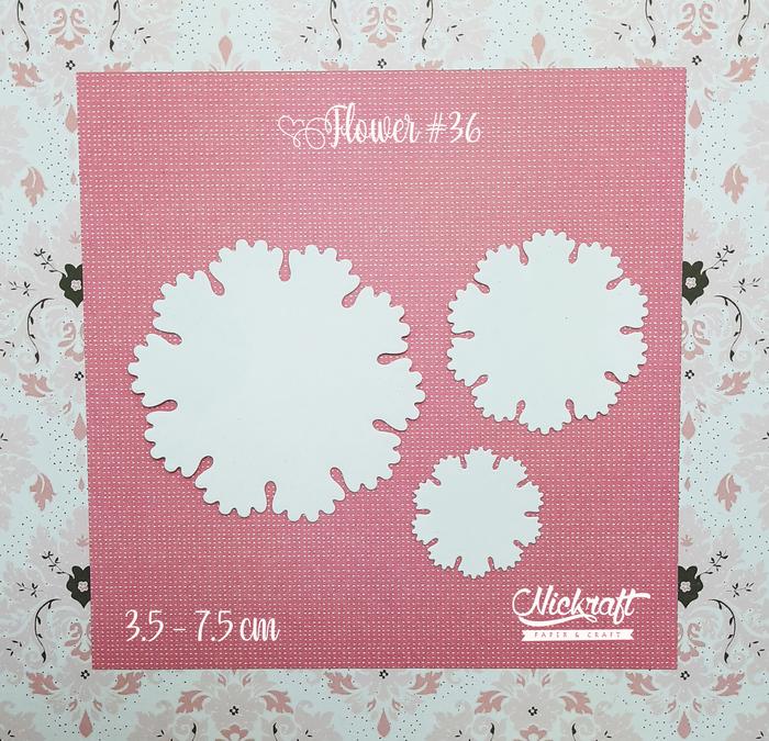 Jual FLOWER #36 - Hiasan Scrapbook Jurnal Bunga Kertas Die Cut ...