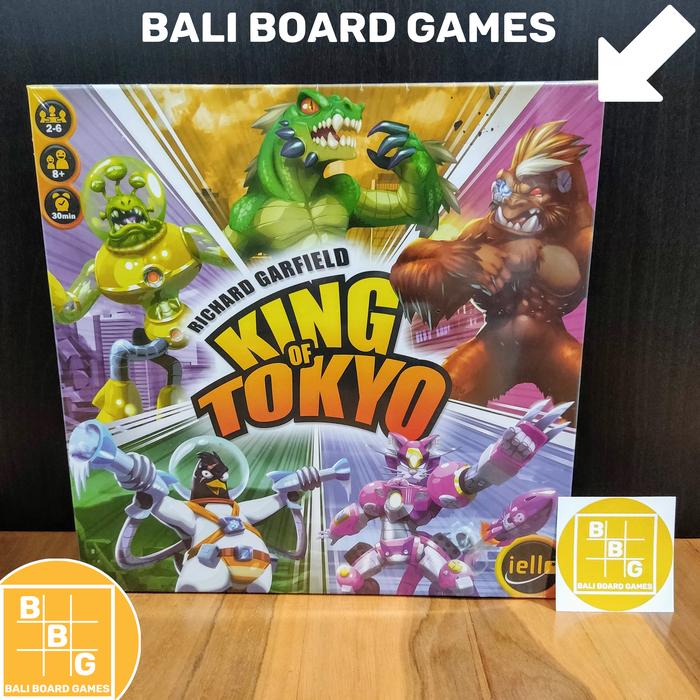 Jual King of Tokyo Board Game - Original - BaliBoardGames - BBG - Kab ...